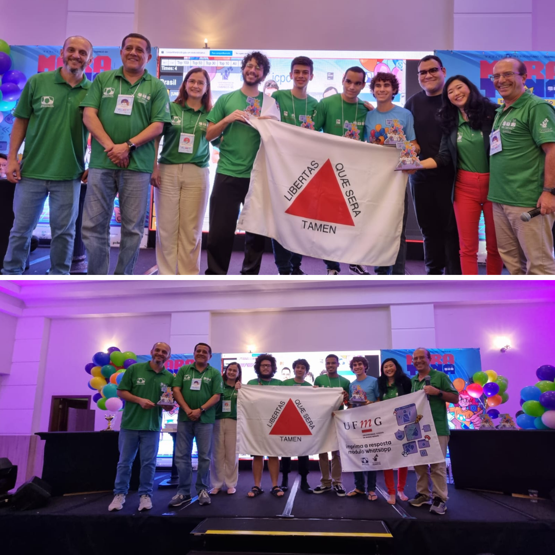 Equipes do DCC/UFMG ganham medalhas de ouro e prata na Final Brasileira ...